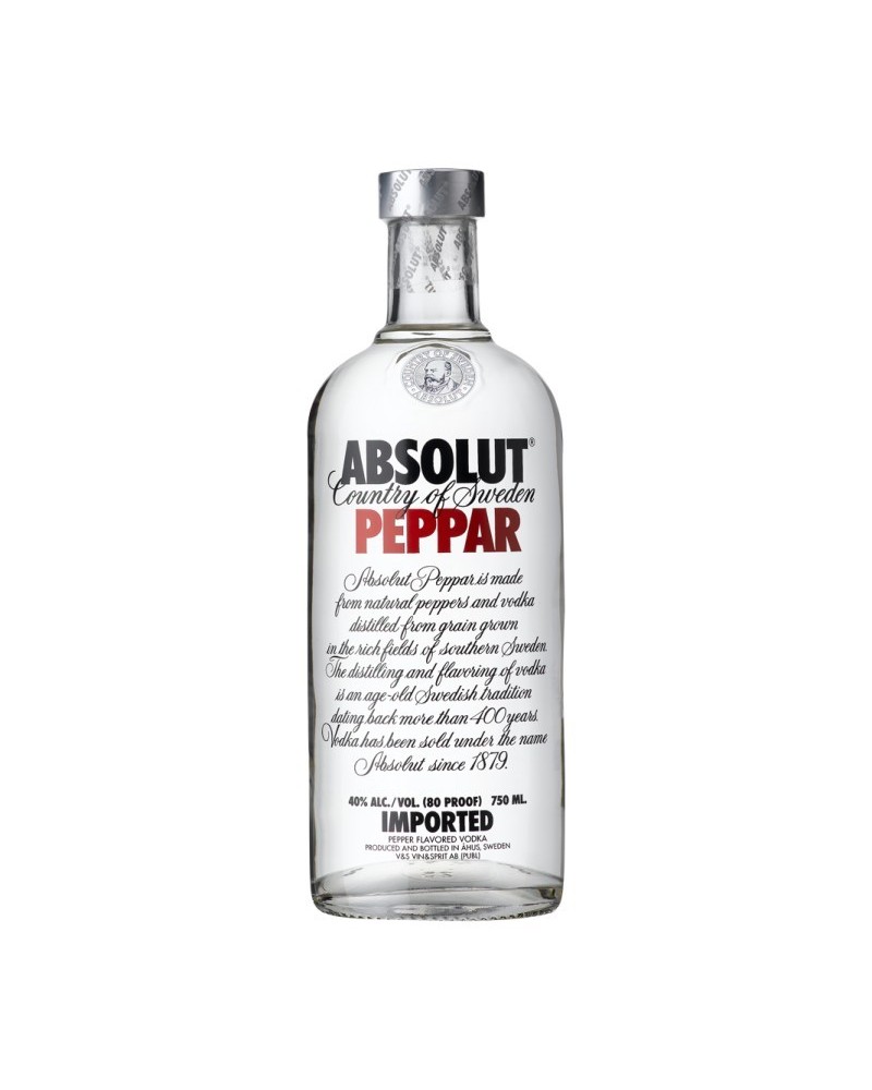 Absolut Vodka Peppar 750ml